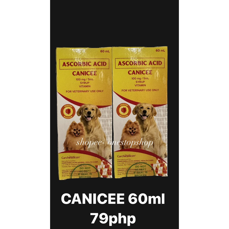 CANICEE ASCORBIC ACID 60ml | Shopee Philippines