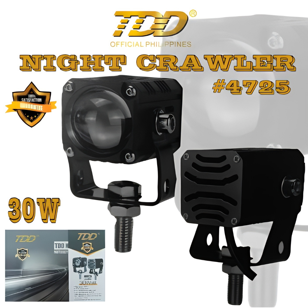 TDD NIGHT CRAWLER MINI DRIVING LIGHT 30W/BULB WITH BLOWER AND BALLAST ...