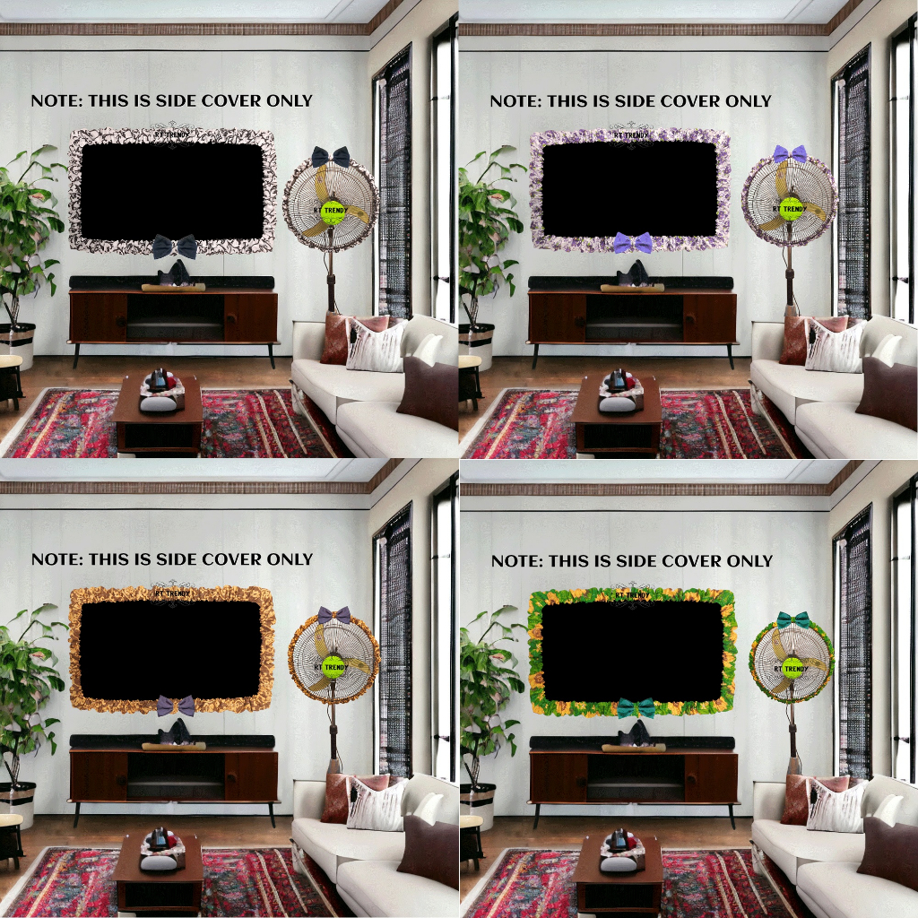 Good Quality Anti Dust Side Cover for TV Television & Electric Fan ...