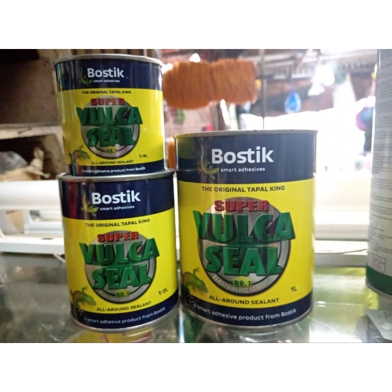 ORIGINAL BOSTIK VULCASEAL 1/4liter, 1/2liter, 1liter Can Available ...