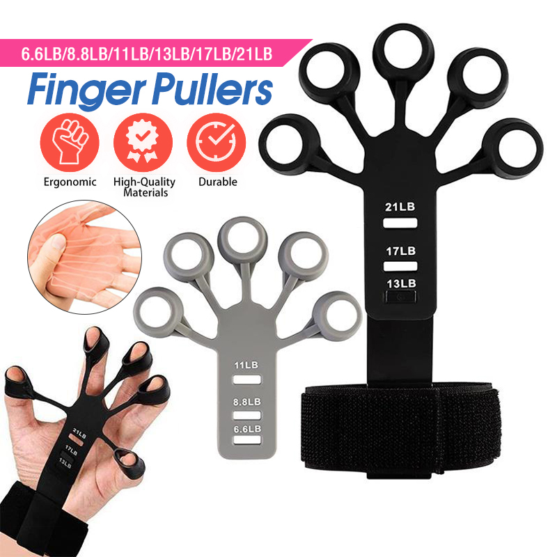 Finger Trainer Exerciser Finger Gripper For Gutiar Piano 6 Resistant ...