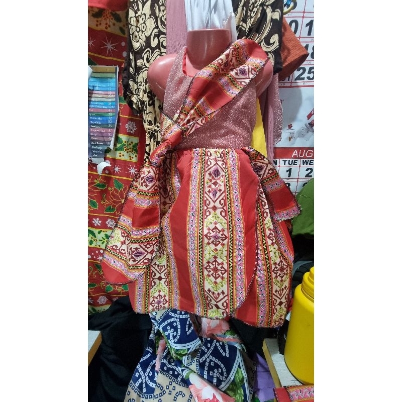 buwan ng wika costume (girls)PETITE | Shopee Philippines