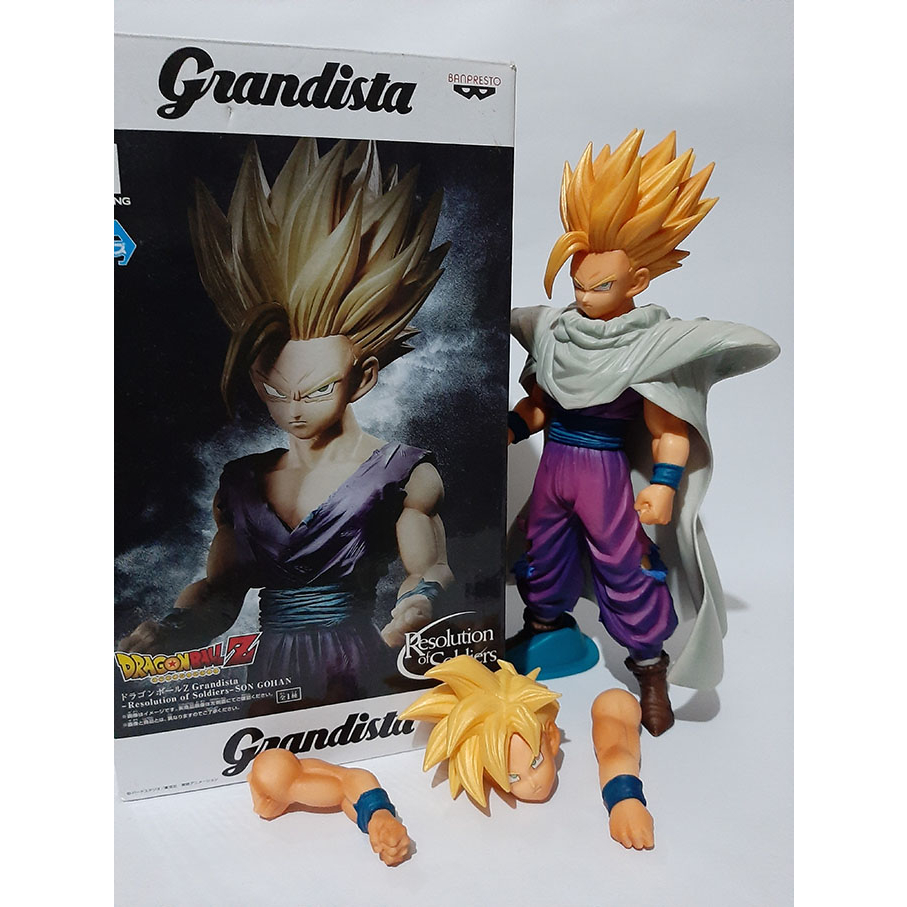 Dragonball Z Grandista Resolution of Soldiers Son Gohan Toy, Multicolor ...