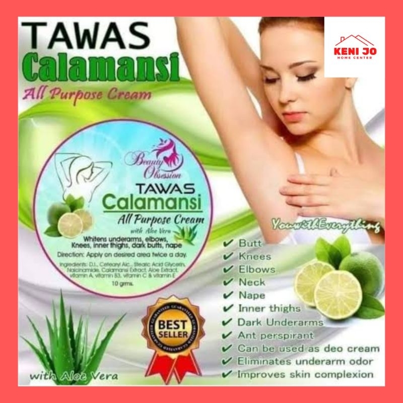 KJH Tawas Calamansi All Purpose Cream 10g | Shopee Philippines