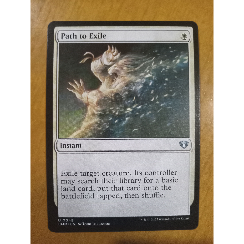 MTG Path to Exile Uncommon Commander Masters Magic: the Gathering ...
