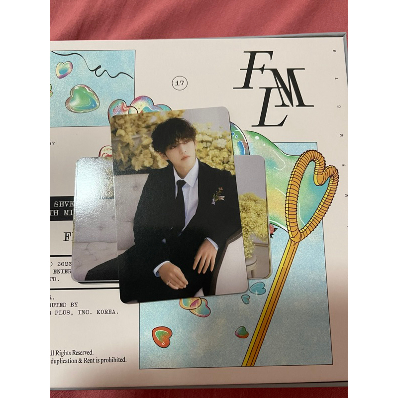 OFFICIAL SEVENTEEN 10 Mini Album FML SVT Scoups Binder Booklet ...