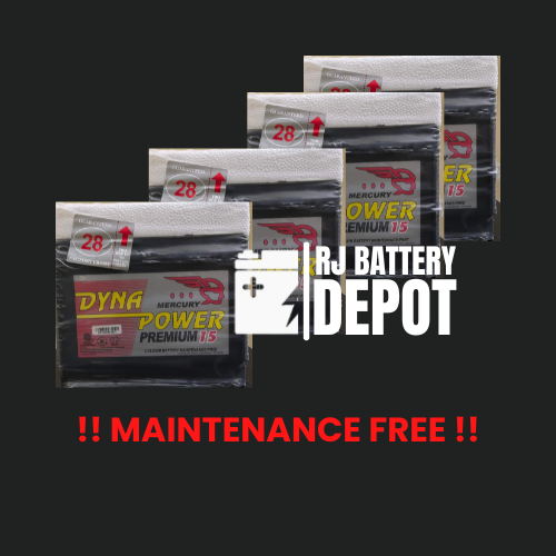 2SM (MOTOLITE) Dyna Power Premium 15 Maintenance Free | Shopee Philippines