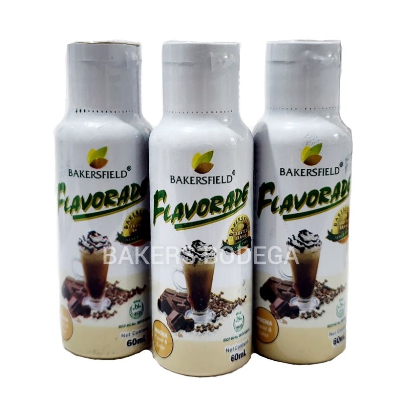 FLAVORADE 60ML Bakersfield Flavocol Flavoring Baking Coffee Syrup Cake Cupcake Coloring | Shopee ...