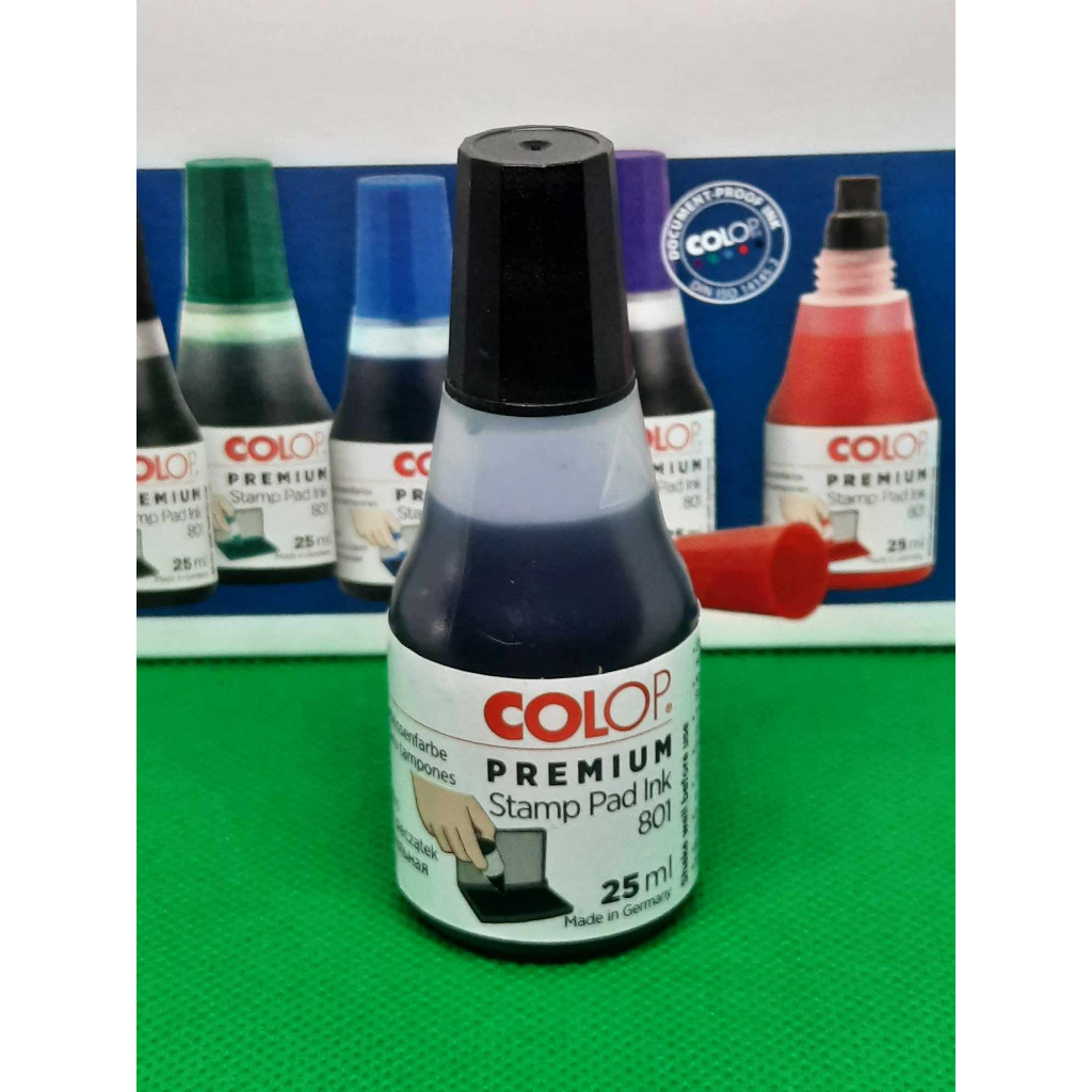 COLOP Premium Stamp Pad Ink 801 25ml | Shopee Philippines