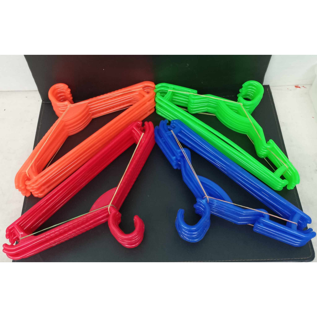 1 Dozen Neon Colored Hanger ( 37cm ) | Shopee Philippines