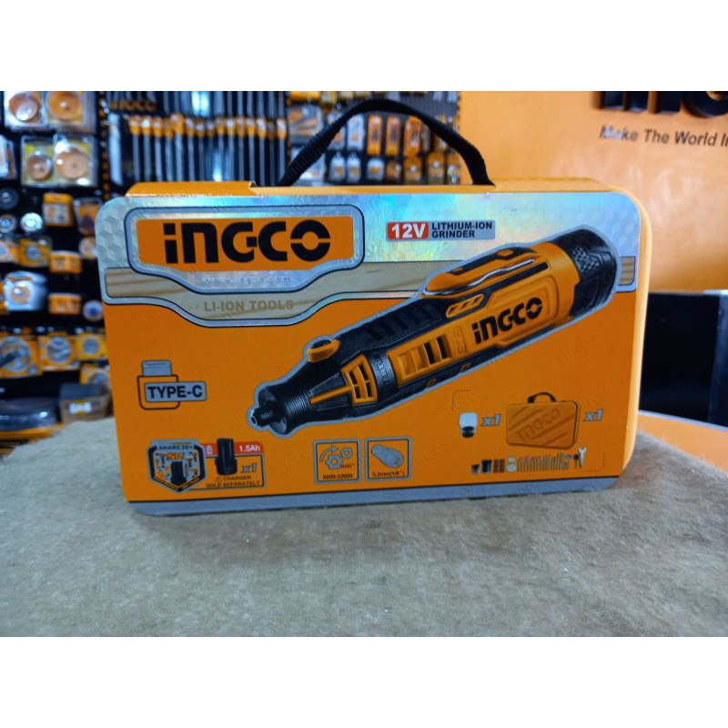 Ingco cordless mini grinder 12V | Shopee Philippines