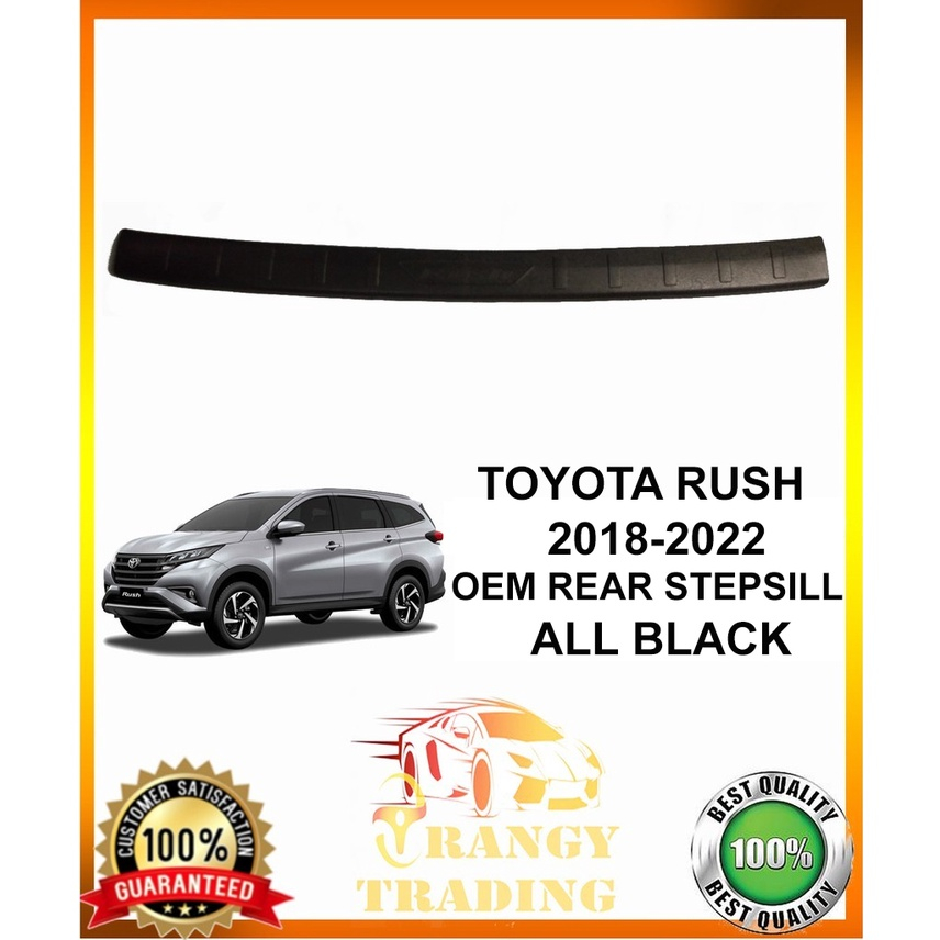 Toyota Rush 2018 to 2025 OEM Rear Stepsill Guard Step Sill Thailand ...