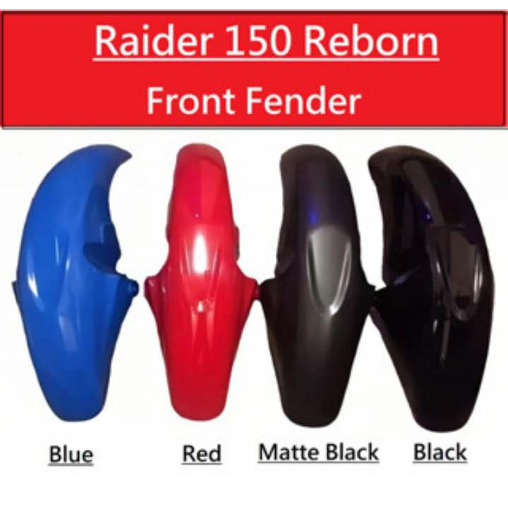 (COD) Motorecycle Front Fender - Raider 150 Reborn | Shopee Philippines