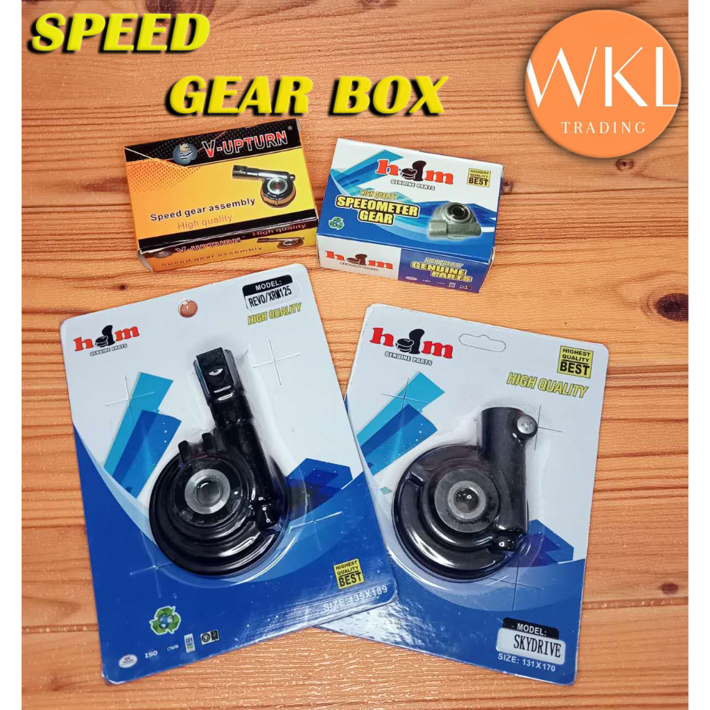 HDM SPEED GEAR BOX FOR SKY DRIVE/XRM 125/MIO/CT100 ETC. | Shopee ...