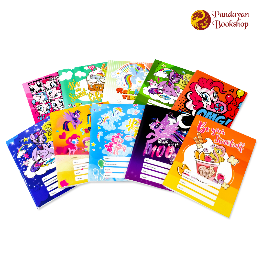 Advance My Little Pony Composition Notebook 80 leaves | Shopee Philippines