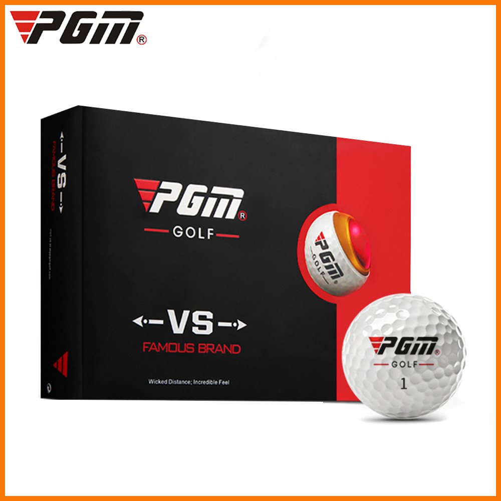 PGM Golf Ball Three-layer Match Ball Gift Box 12pcs 3pcs Package Golf ...