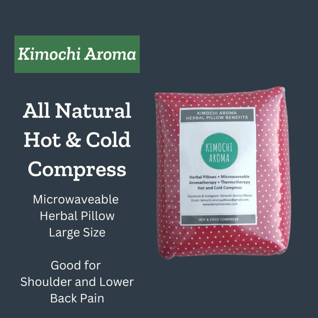 Kimochi Aroma Microwaveable Herbal Pillow hot and Cold Compress Body ...