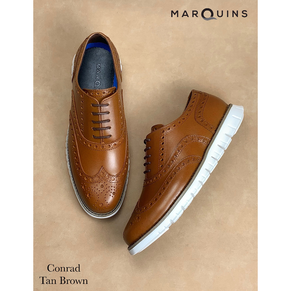 Marquins Genuine Leather Oxford Shoes for MEN - Arca & Conrad (10 ...