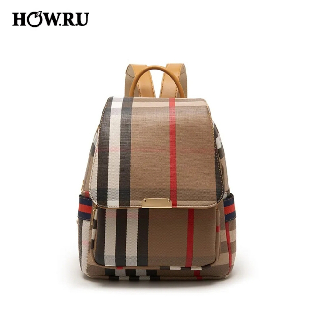 ORIGINAL HOWRU LEATHER BACKPACK FLAP BB | Shopee Philippines