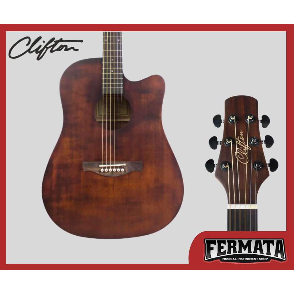 Clifton A Series A1 and A2 Solid Spruce Top Dreadnought Guitar "No ...
