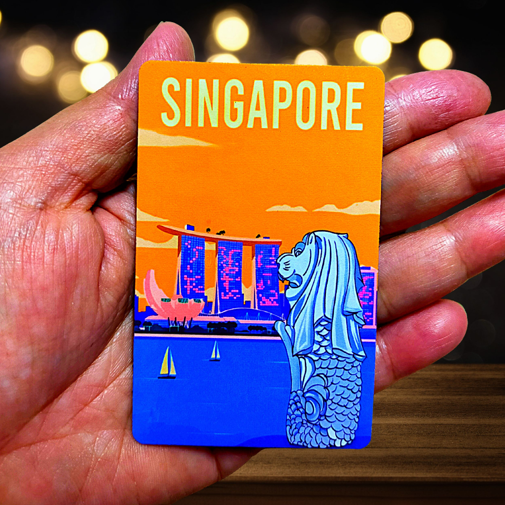 International Vintage Design Rubber Ref Magnet - (Singapore) | Shopee ...