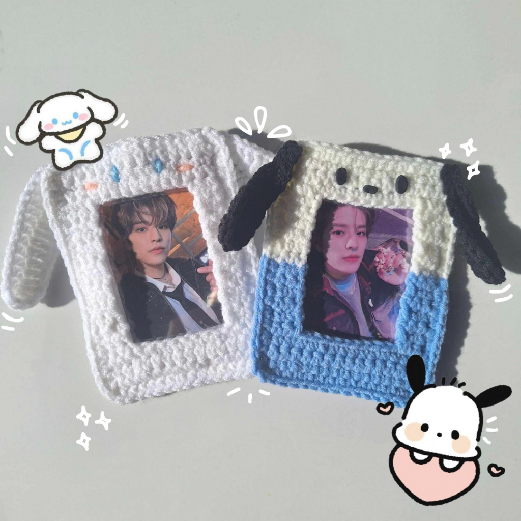 Sanrio Crochet PC Toploader | Pochacco | Cinnamoroll | Shopee Philippines