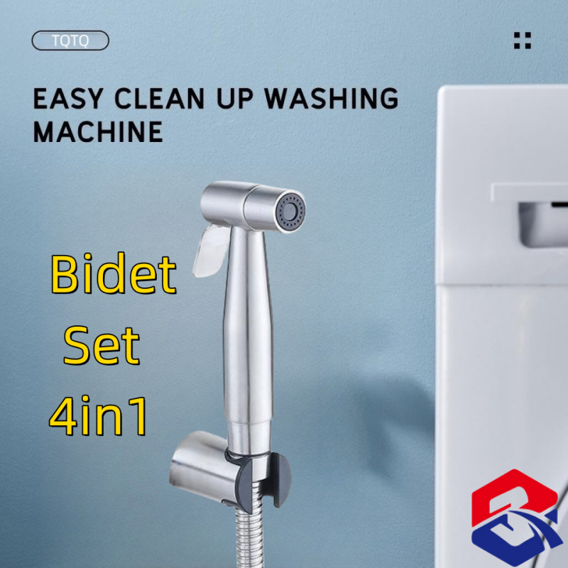 TQTQ SUS304 Bidet Spray Set 3 In1 Heavy Duty Stainless Steel Bidet Set ...