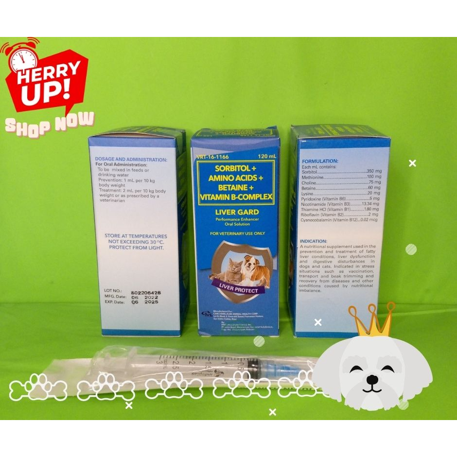 Liver Gard 120ml Performance Enhancer for cats and dogs with FREE ...