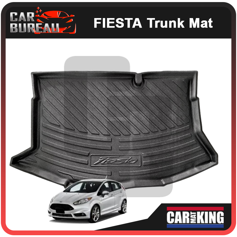 Trunk Tray FORD FIESTA 2009 - 2020 Trunk Mat Cargo Tray | CARMATKING ...