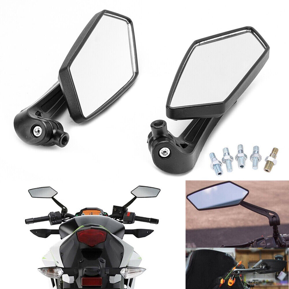 Side Mirror Motorcycle Universal Honda Side Mirrors Rearview with 8 ...