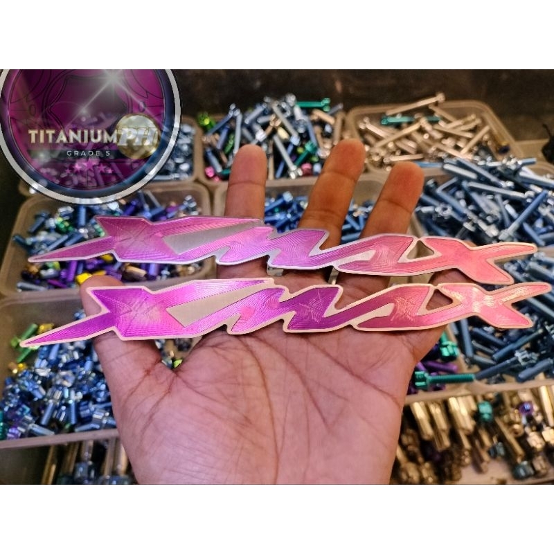 TITANIUM GR5 XMAX LOGO PAIR | Shopee Philippines