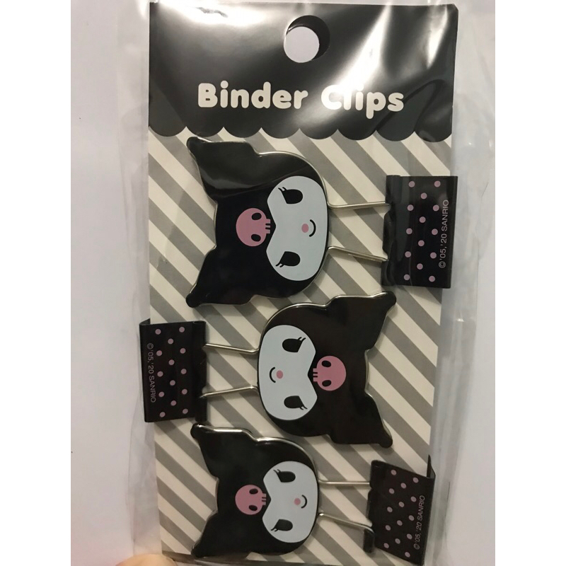 Original Sanrio Binder Clips Kuromi My Melody Pompompurin Cinnamoroll ...