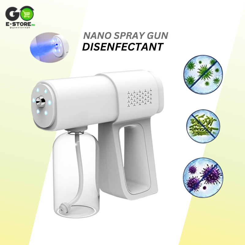 Nano Disinfectant Spray Gun Portable Fog Machine Anion Disinfection ...