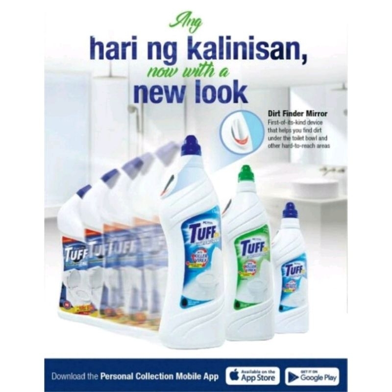 Personal Collection TUFF TBC Toilet Bowl Cleanser 500 mL | Shopee ...