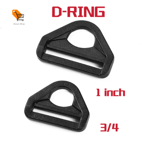 Buckle D-Ring Plastic (100pcs) | Shopee Philippines