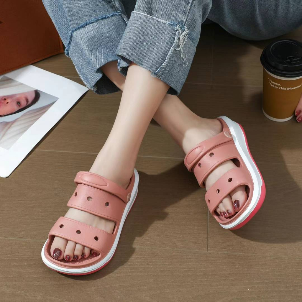 Fashionable Casual Platform Classic Summer Beach Slippers Three Ways ...