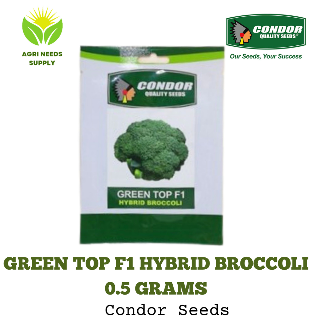 Green Top F1 Hybrid Broccoli Condor ( 0.5gram ) | Shopee Philippines