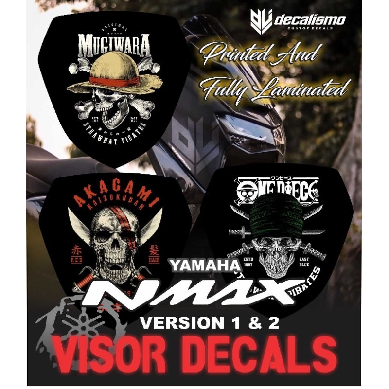 VISOR DECALS ( Nmax, PCX, ADV, Aerox ) | Shopee Philippines