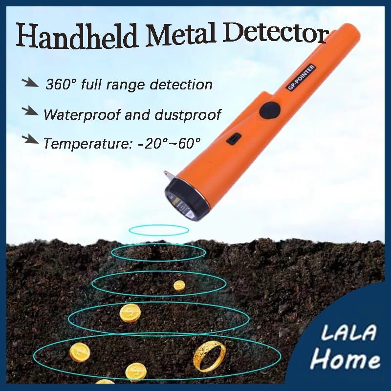 Metal Detector Waterproof Handheld Detector Automatic Pinpointing Gold ...
