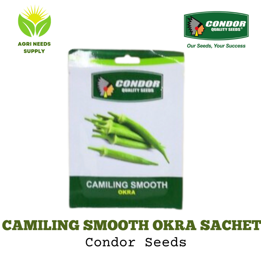Camiling Smooth Okra Condor Sachet | Shopee Philippines