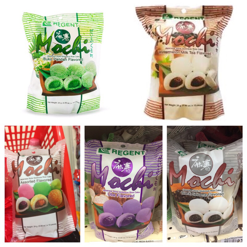 Regent Mochi Japanese Style Glutinous Rice Cake 240g | Shopee Philippines