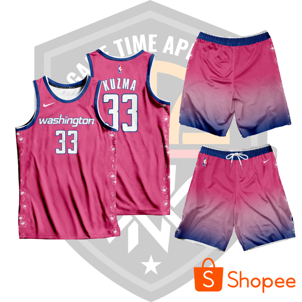 22-'23 WASHINGTON WIZARDS #33 KUZMA CITY EDITION FULL SUBLIMATION HIGH ...