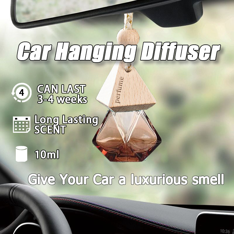 Car perfume hanging diffuser car air freshener 10ml car scent odor ...