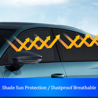 【2-4PCS SUV Truck Car】Car curtain window Car window shade Car mosquito ...