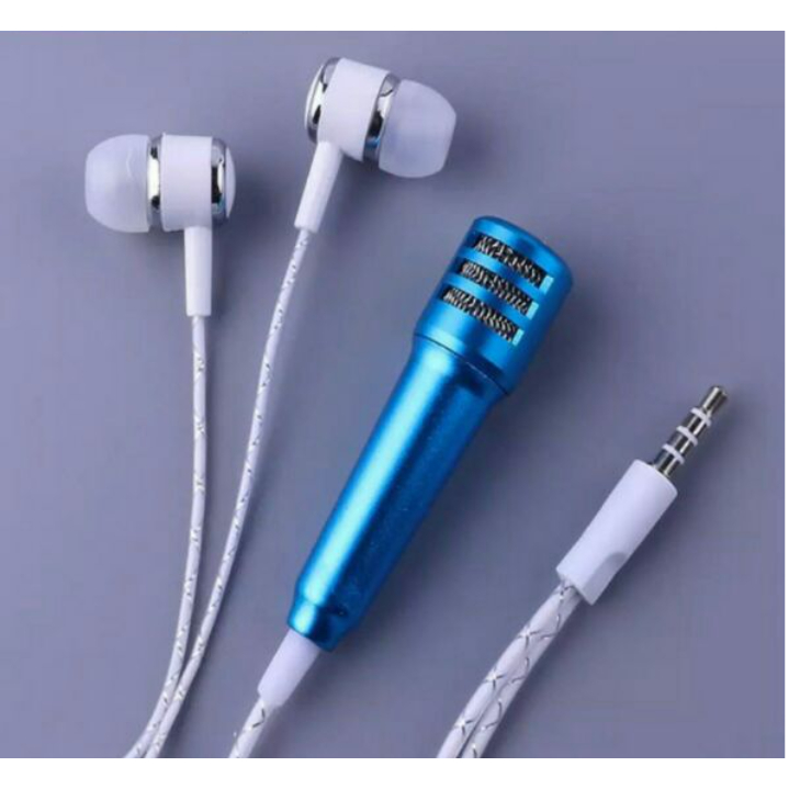 Headset With Mini Mic Microphone Stereo Mic with Earphone for Voice ...