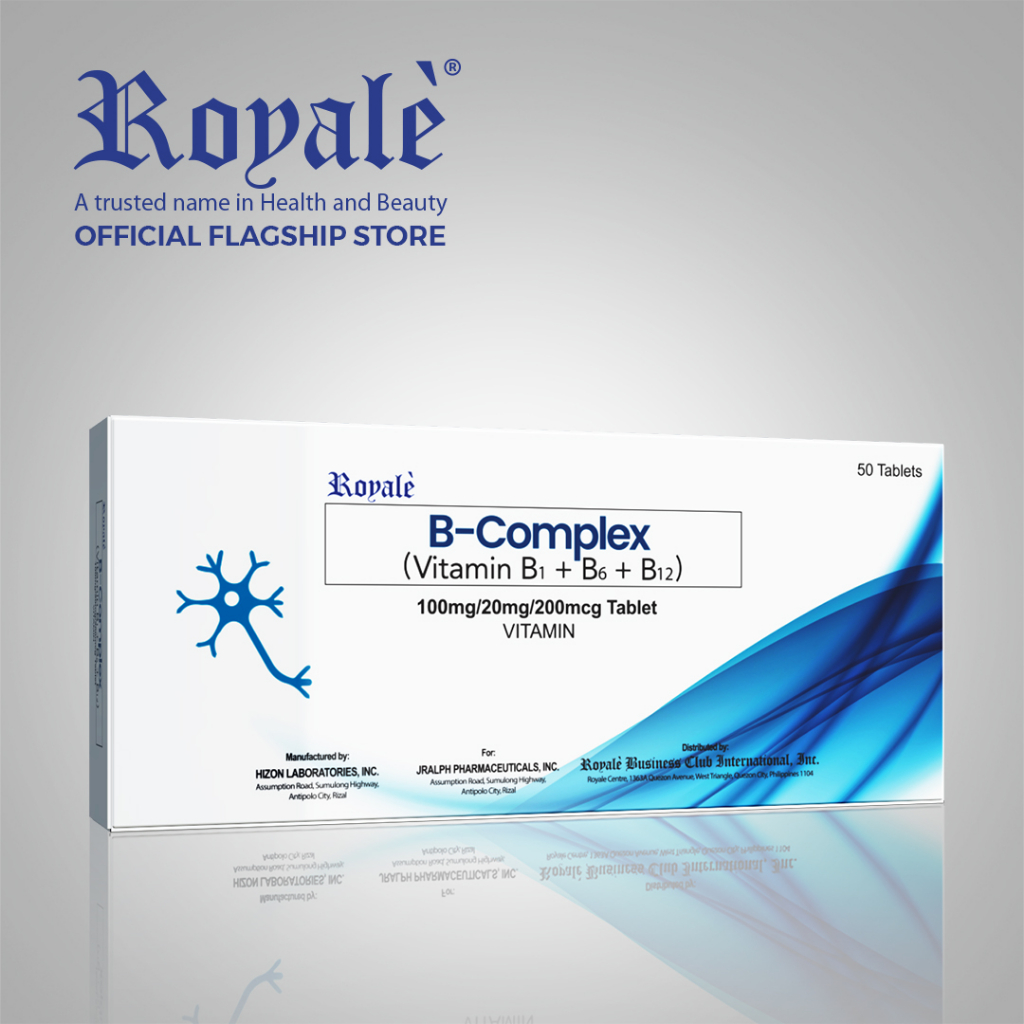 Royal B-Complex Multi-vitamins (50 tablets) | Shopee Philippines