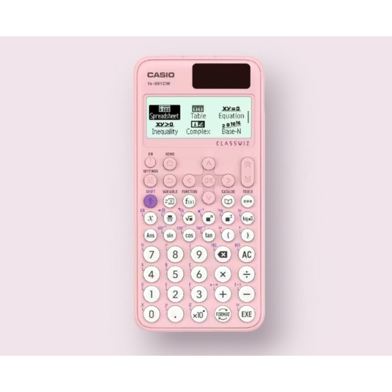 AUTHENTIC CASIO FX 991CW Scientific Calculator 991 CW PINK BLUE BLACK ...