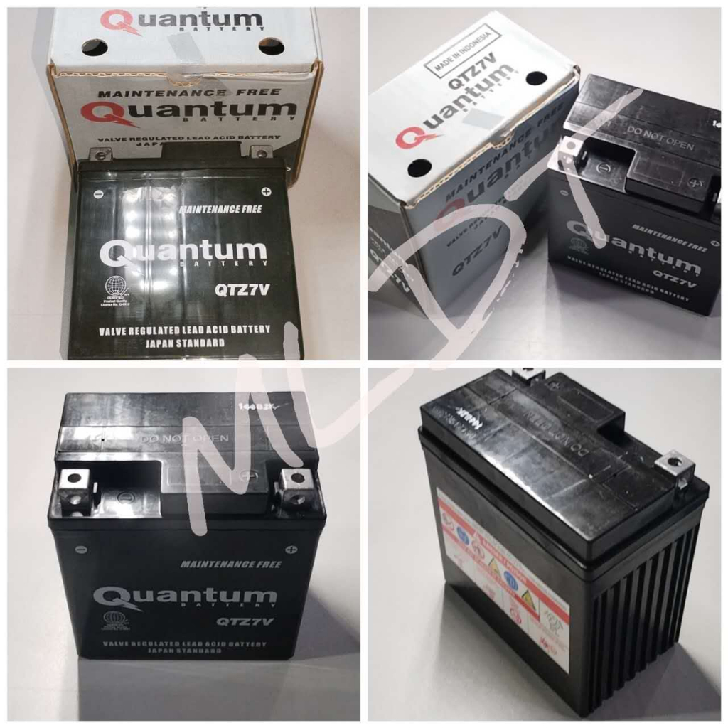 MOTORCYCLE QUANTUM QTZ7V BATTERY FOR NMAX/AEROX | Shopee Philippines