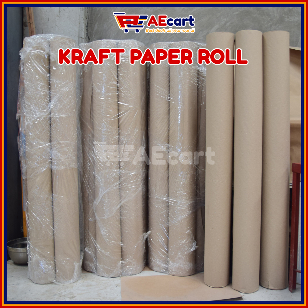 60gsm 80lbs | 𝐊𝐑𝐀𝐅𝐓 𝐏𝐀𝐏𝐄𝐑 𝐑𝐎𝐋𝐋 | 48" width x 50meters | aecart.bul ...