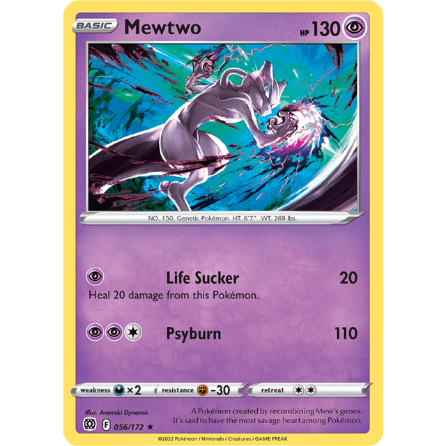 Mewtwo Pokemon Cards TCG (1st Gen Pokemon) | Shopee Philippines